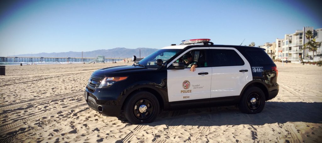 Pancakes with LAPD Pacific Today - Yo! Venice!