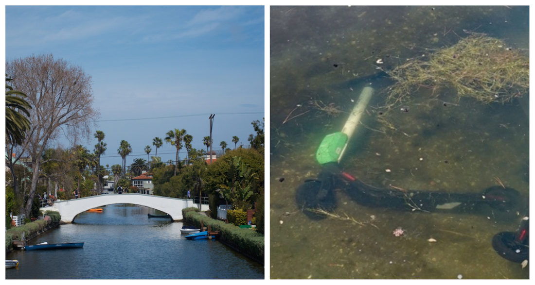 Geofence Blocks E-Scooters from Venice Canals - Yo! Venice!