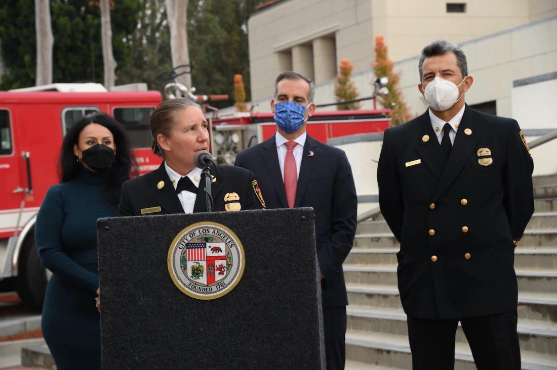 Kristin Crowley Is Confirmed by City Council as First Female LAFD Fire ...