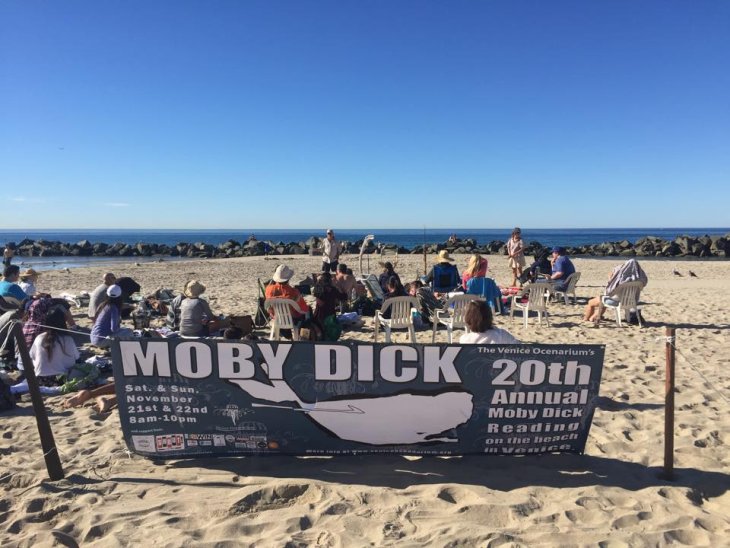Annual Moby Dick Reading Returns to Venice Beach This Weekend - Yo! Venice!