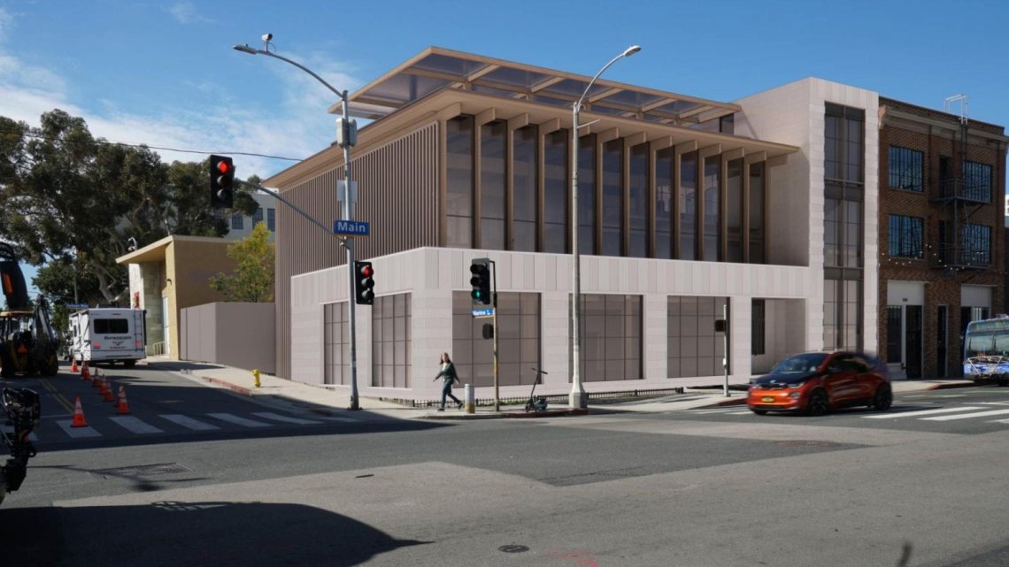 New Two-Story Commercial Building Proposed for Main Street Near Venice ...