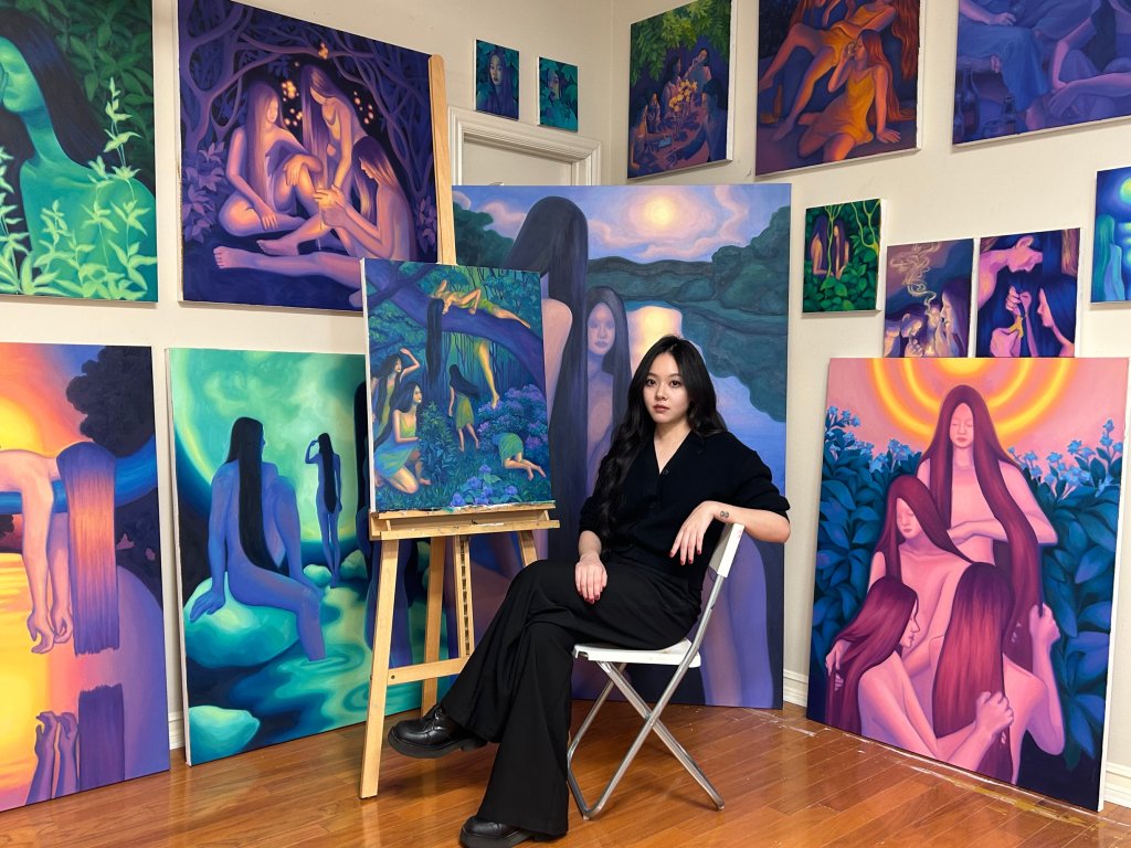 Emerging Artist Jesse Liu Opens First-Ever Exhibition in Venice Gallery ...