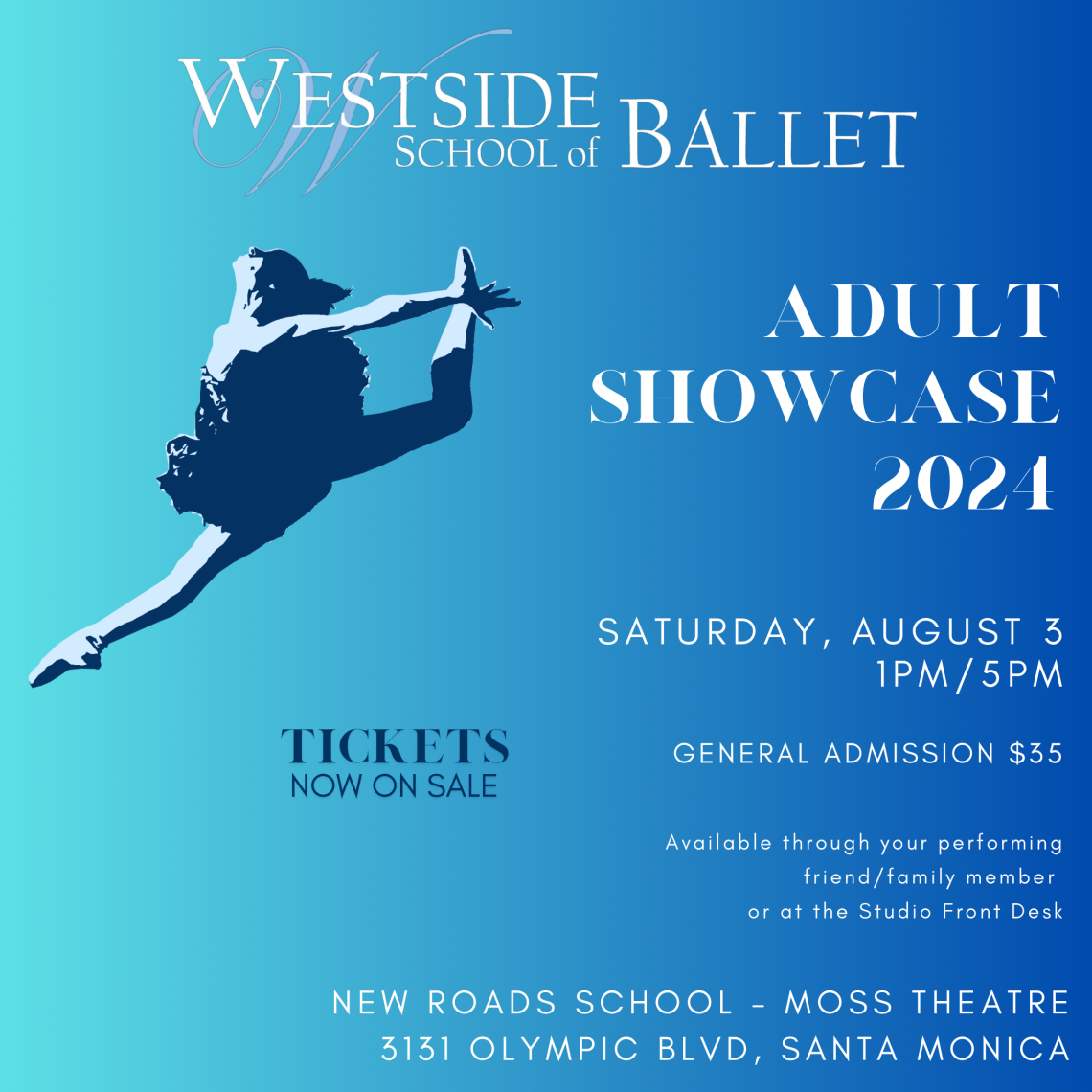 Adult Showcase 2024 - insta v1 - First choice - Yo! Venice!